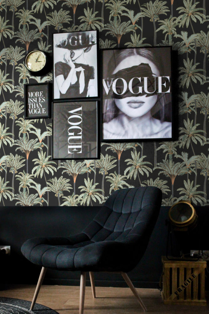 Plant Wallpaper: Modern Palm Trees - Wellpapers