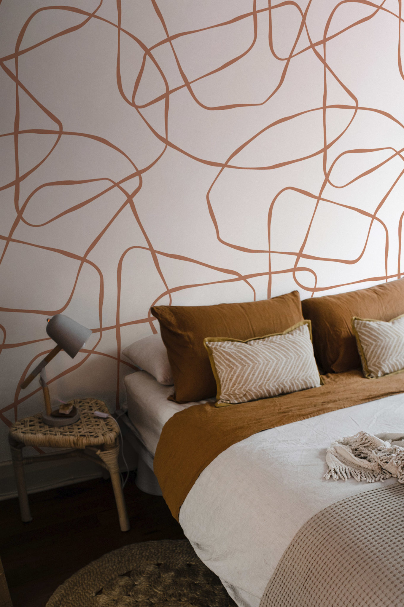 Papier peint Terracotta