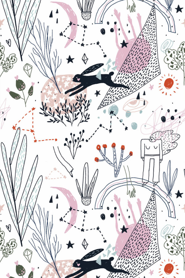 Children's wallpaper: Reverie, imaginary world - Wellpapers