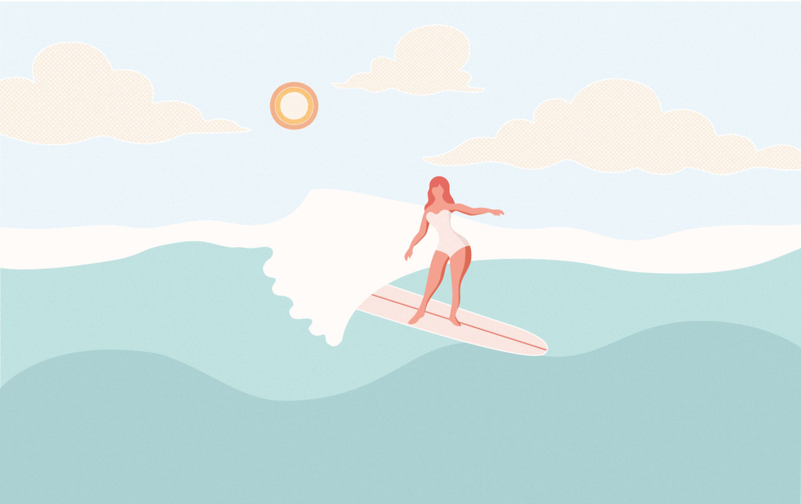 Panoramic wallpaper SURF - Wellpapers 🏄 ♀️
