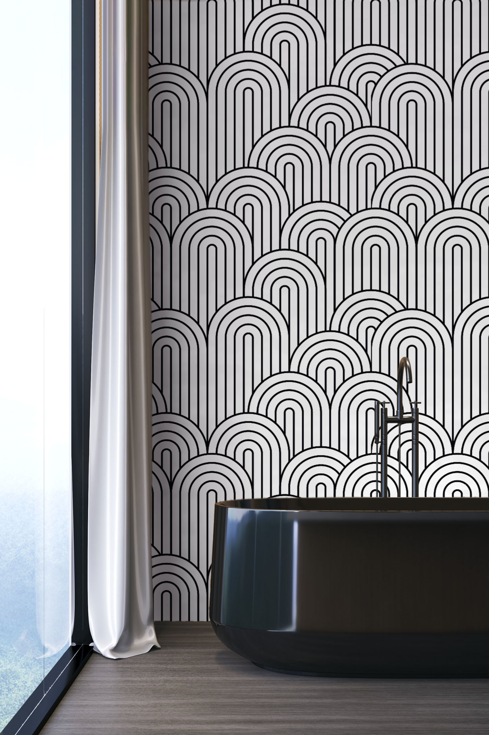 Papier peint salle de bain waterproof au meilleur prix - Wellpapers