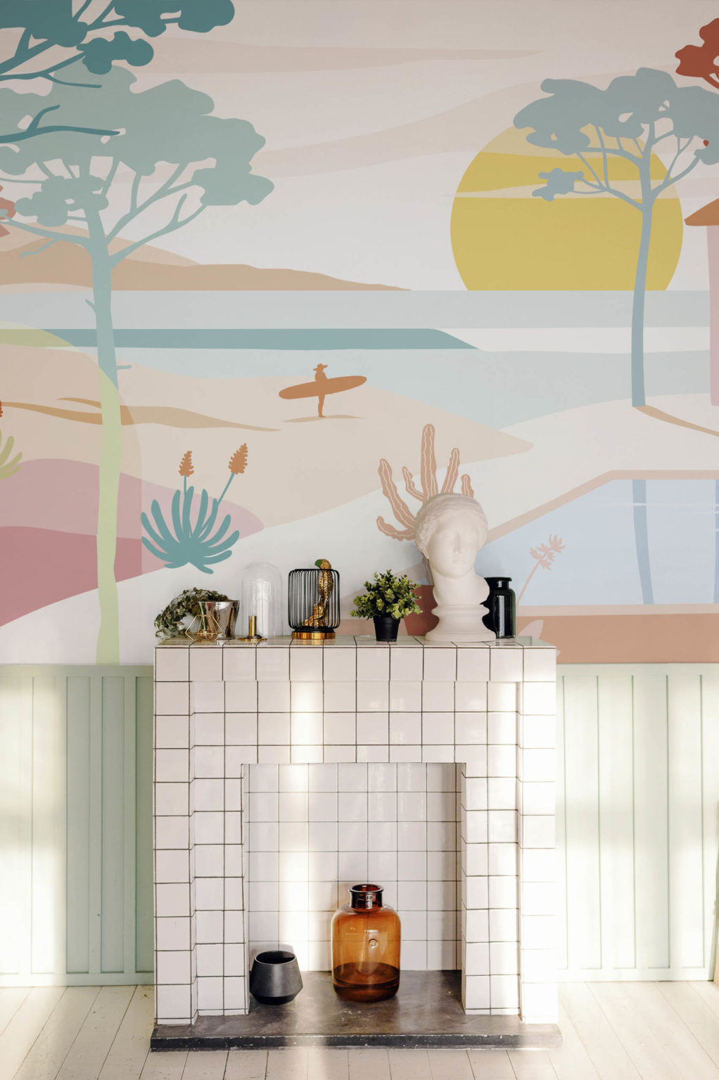 Papier Peint : Aurore en Bord de Mer - Wellpapers