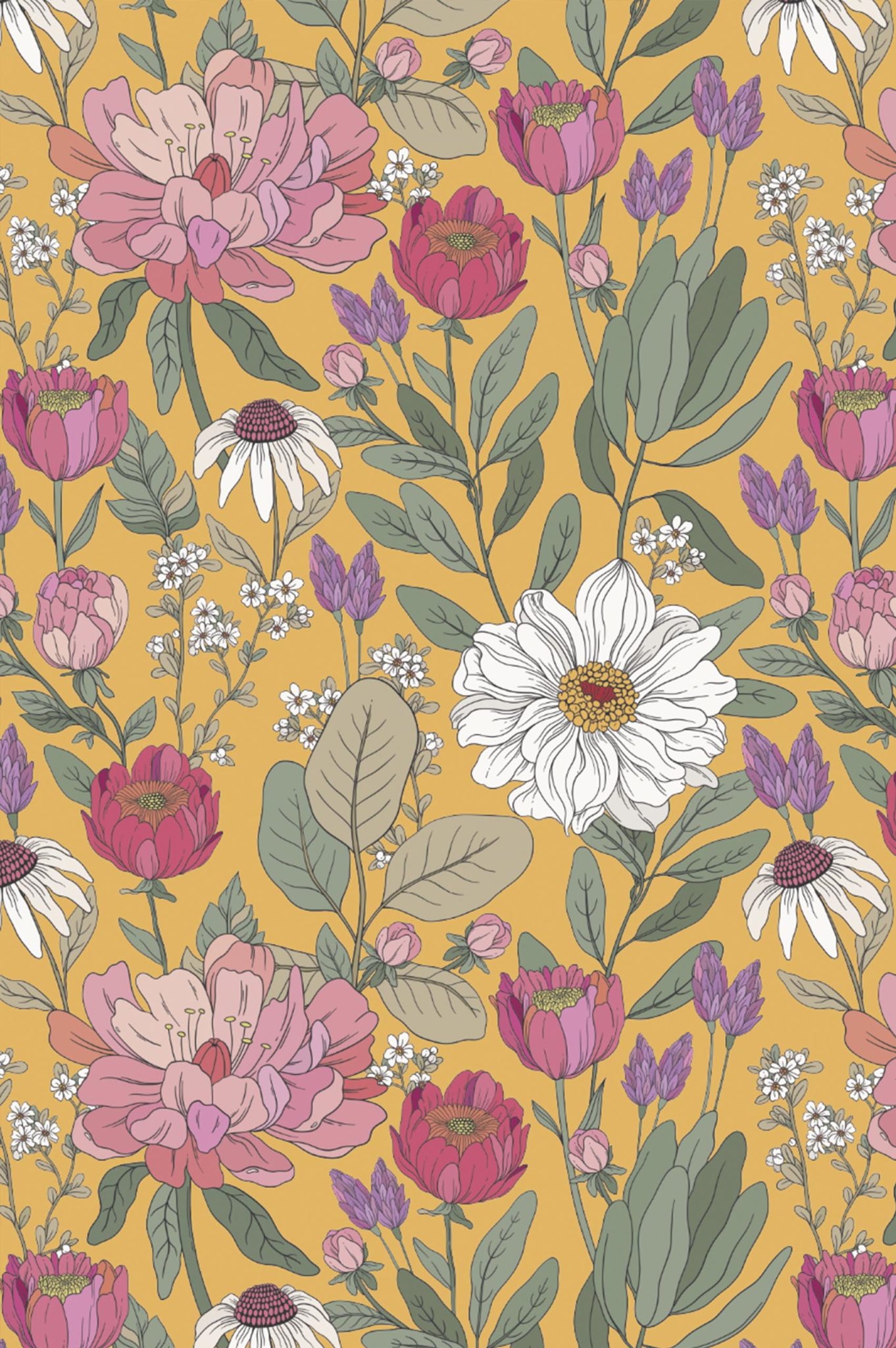 Papier Peint : Fleurs délicates 🌷 - Wellpapers