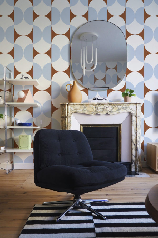 N°662 - Papier Peint - Éclats Rétro - Wellpapers